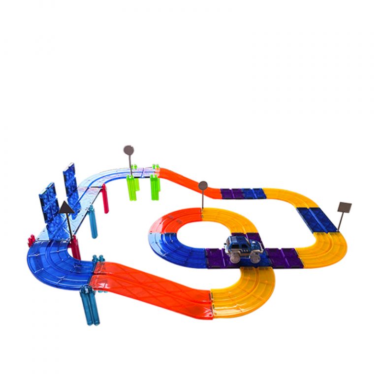 Magnetic Racing Tracks | Magnetic Car Racing Track - iMagneticTiles.com